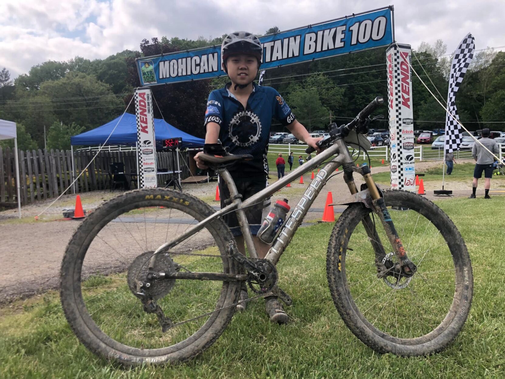 Alex Liu: the youngest person to ever finish the Mohican MTB100k
